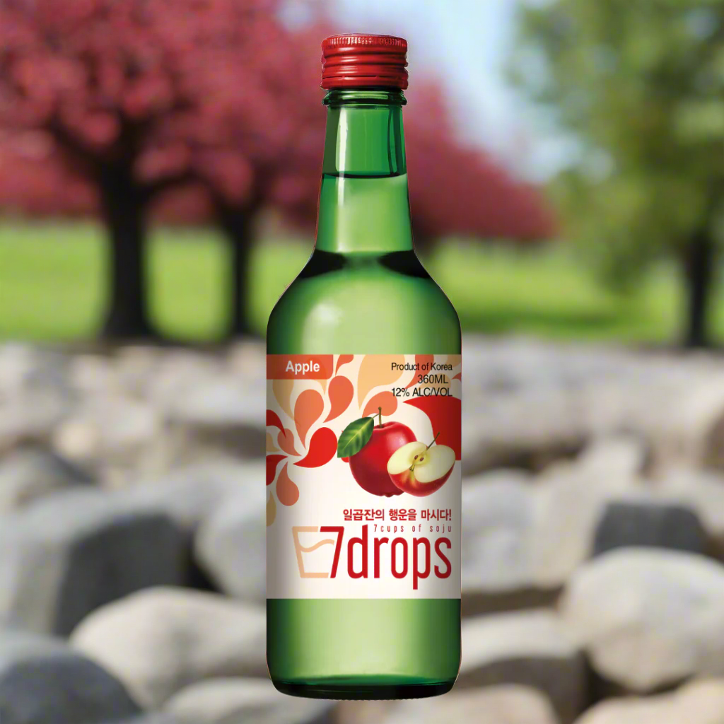 7drops soju Apple 🍎 - SOJU.nl