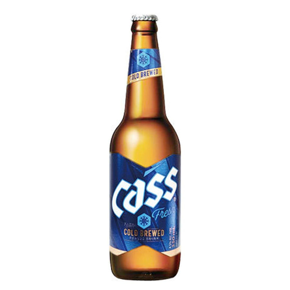 Cass Beer Fresh 🍻 Flesje 330 ML -> SOJU.nl